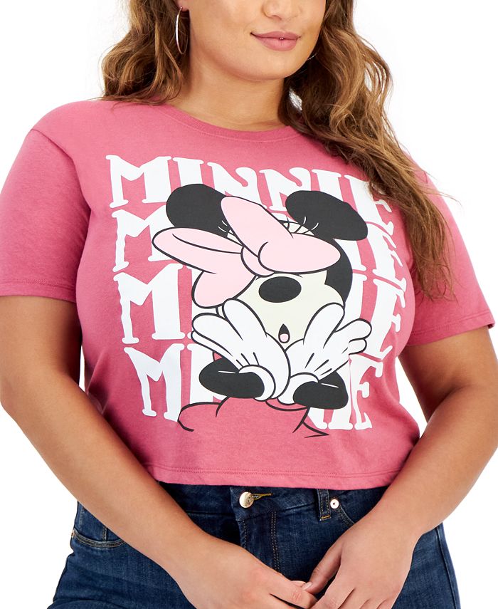 Disney Trendy Plus Size Minnie Mouse Bow Graphic T Shirt Macys