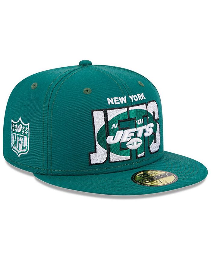 New Era Men's Gotham Green New York Jets 2023 NFL Draft 59FIFTY Fitted ...