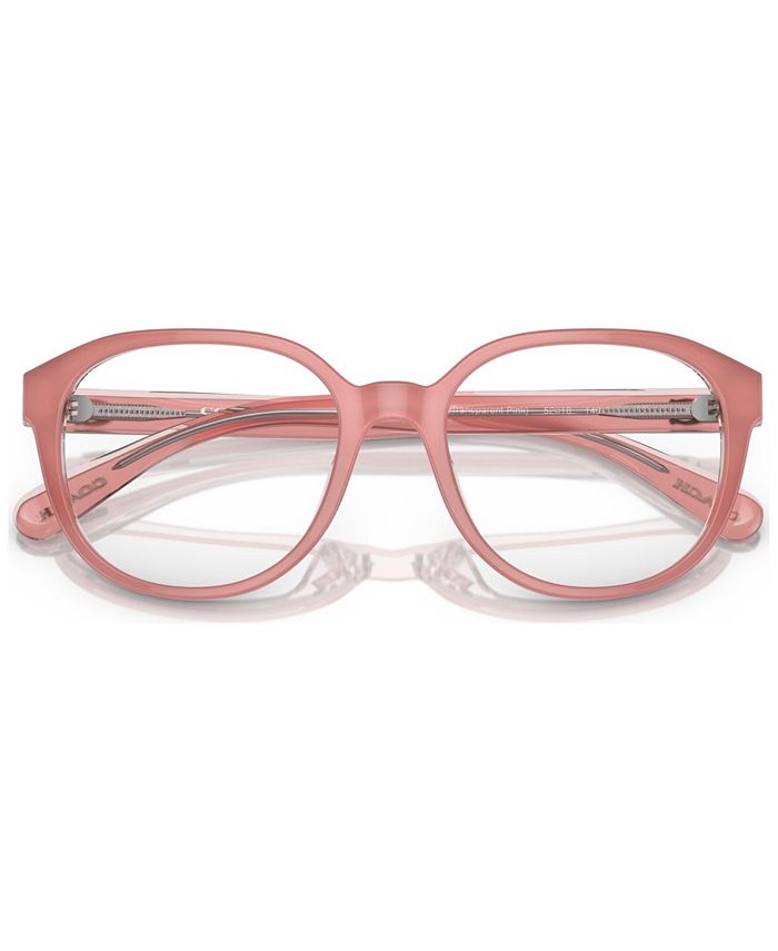 COACH Women's Round Eyeglasses, HC6209U 50 - Macy's