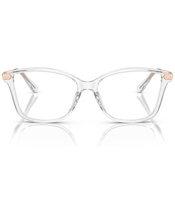 Michael Kors Women's Round Eyeglasses, MK4105BU 54 - Macy's