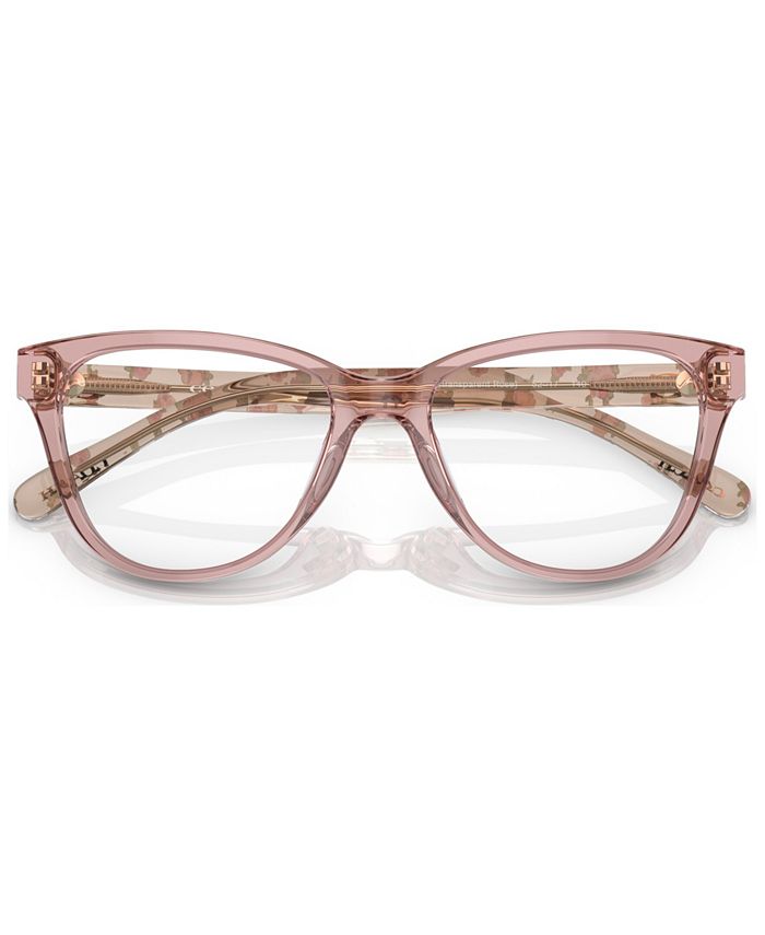 COACH Women's Round Eyeglasses, HC6202U 52 - Macy's