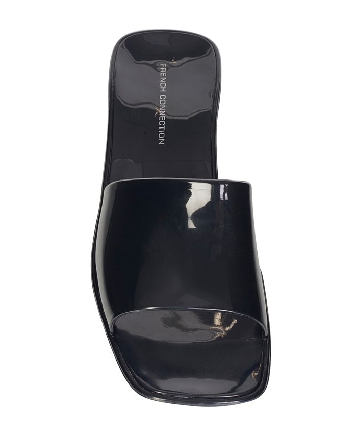 French Connection Women's Almira Slip On Open Toe Heel Sandal - Macy's
