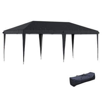 Outsunny Extra Large 10' x 19' Pop Up Canopy with Carry Bag, - Macy's
