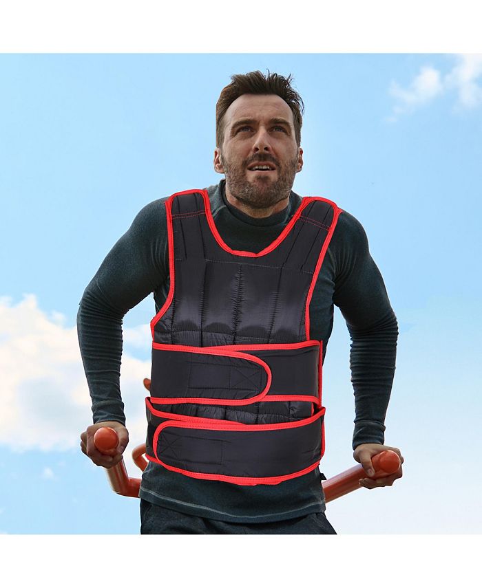 Soozier Adjustable Weighted Vest, Weighted Workout Vest with ...