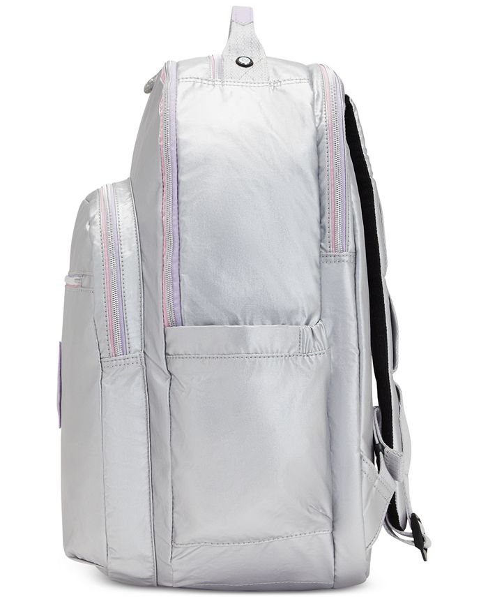 Kipling Seoul Extra Large Candy Metal Nylon 17" Laptop Backpack - Macy's