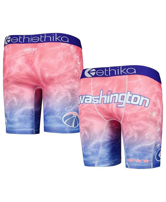 Ethika Youth Boys and Girls Pink Washington Wizards City Edition Boxer ...