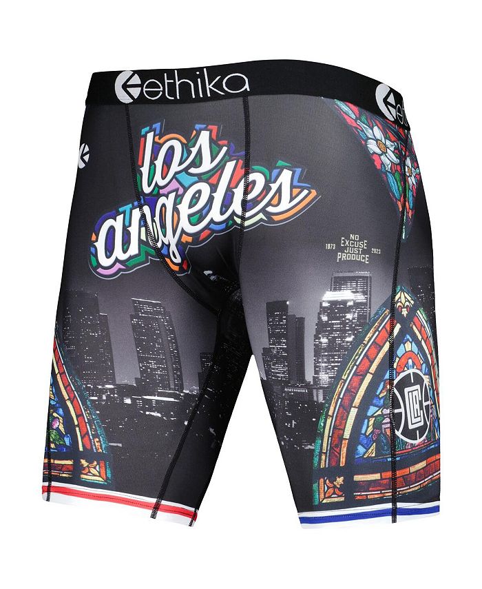 Ethika Men's Black LA Clippers City Edition Boxer Briefs - Macy's