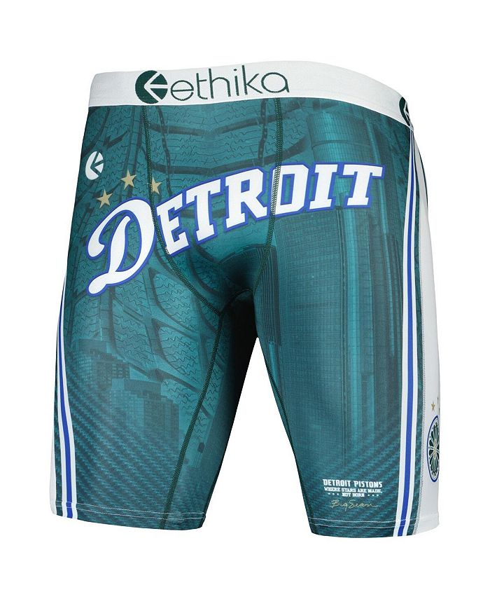 Ethika Men's Green Detroit Pistons City Edition Boxer Briefs - Macy's