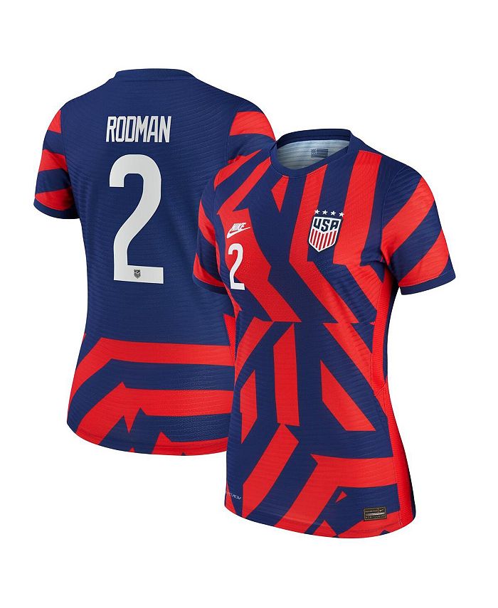 Nike Women's Trinity Rodman Blue USWNT 2021/22 Away Vapor Match ...
