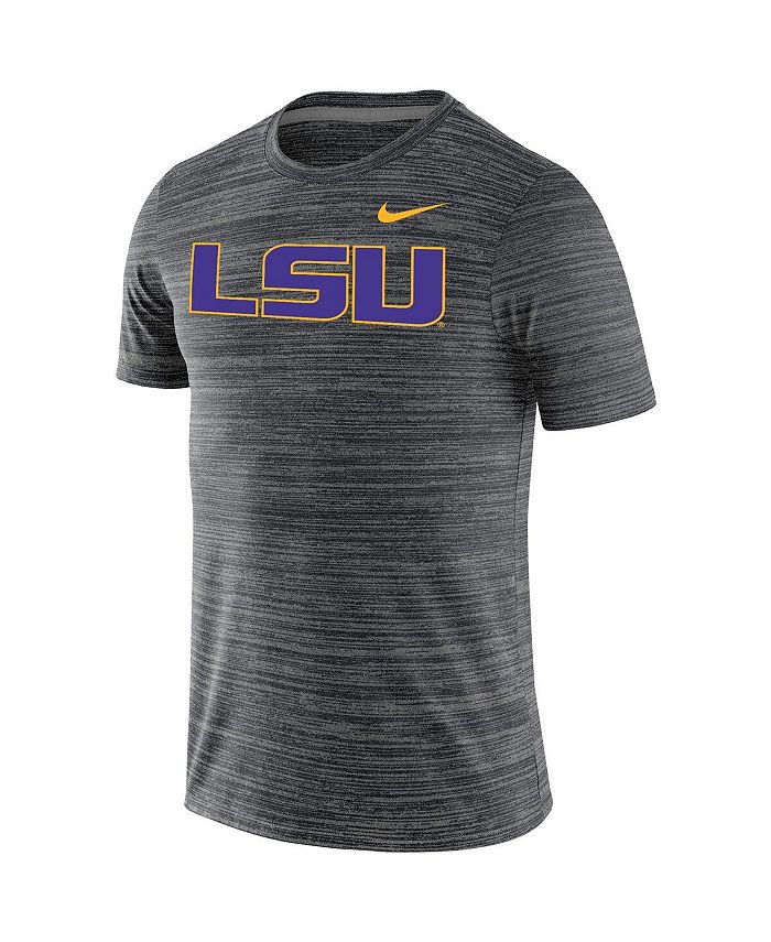 Nike Men's Black LSU Tigers Big and Tall Logo Velocity Performance T ...