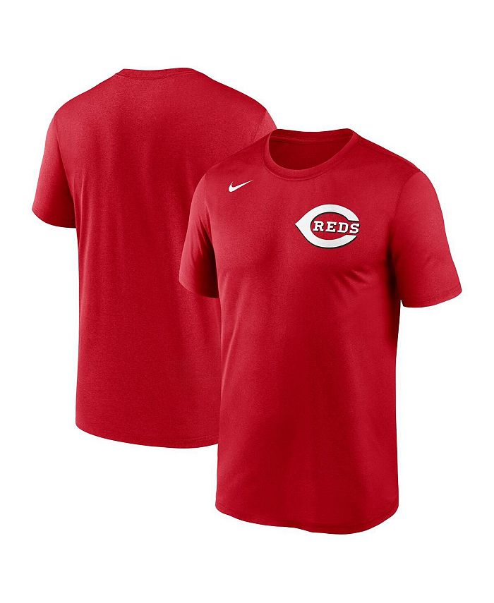 Nike Men's Red Cincinnati Reds New Legend Wordmark T-shirt - Macy's