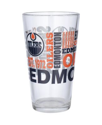 Edmonton Oilers 16 Oz Team Spirit Pint Glass - Macy's