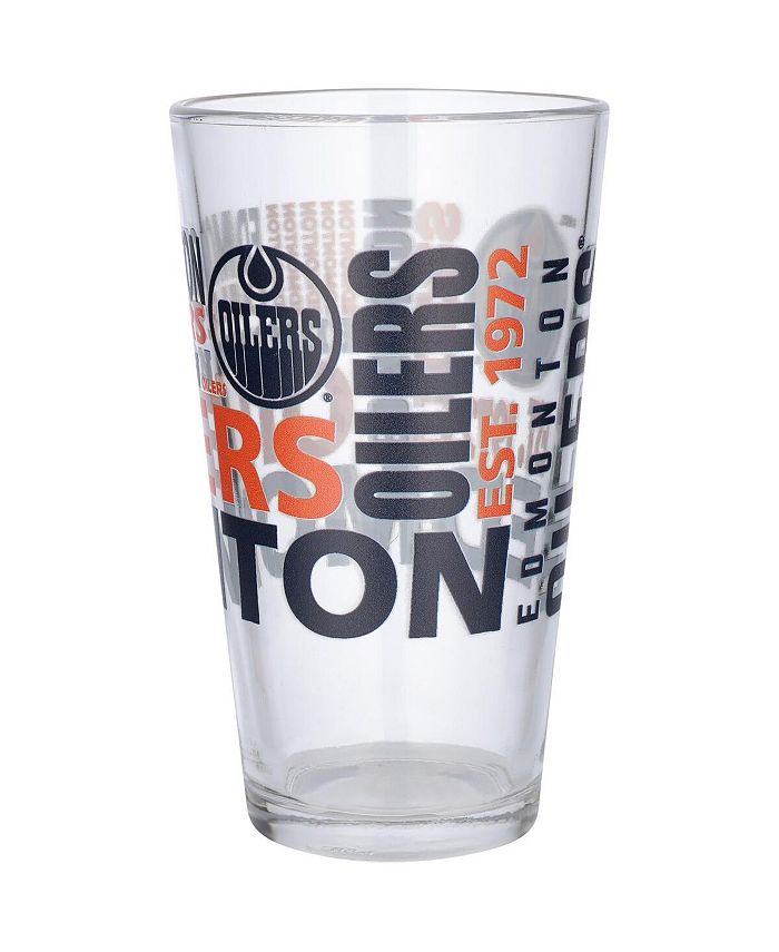 Logo Brands Edmonton Oilers 16 Oz Team Spirit Pint Glass - Macy's
