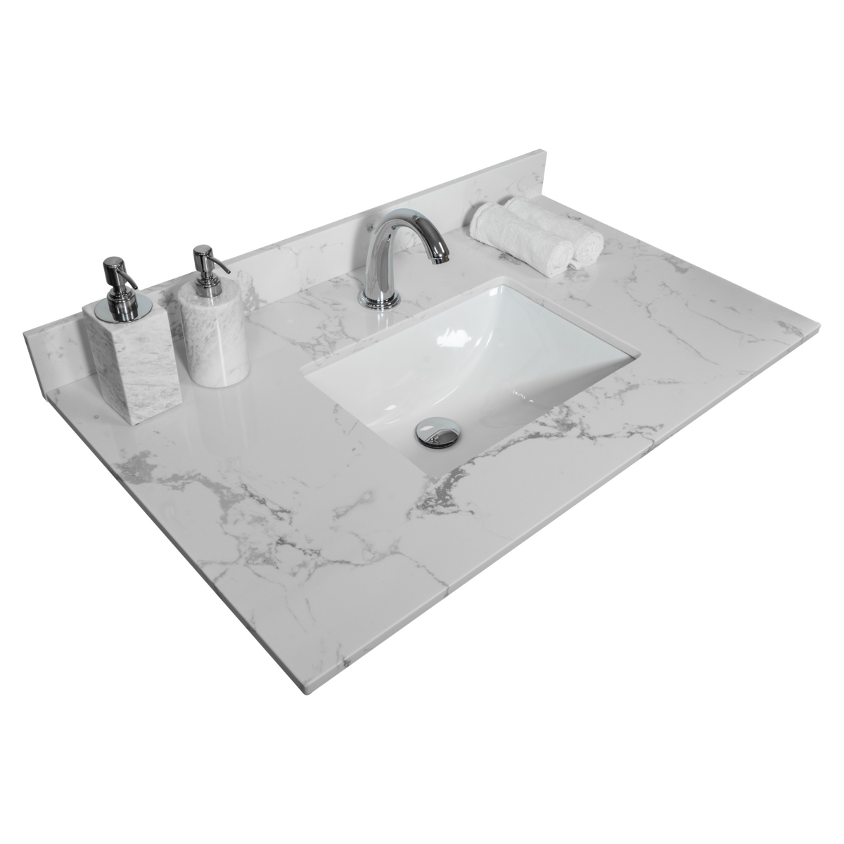 Click here for Streamdale Furniture 31 Inch Bathroom Stone Vanity... prices