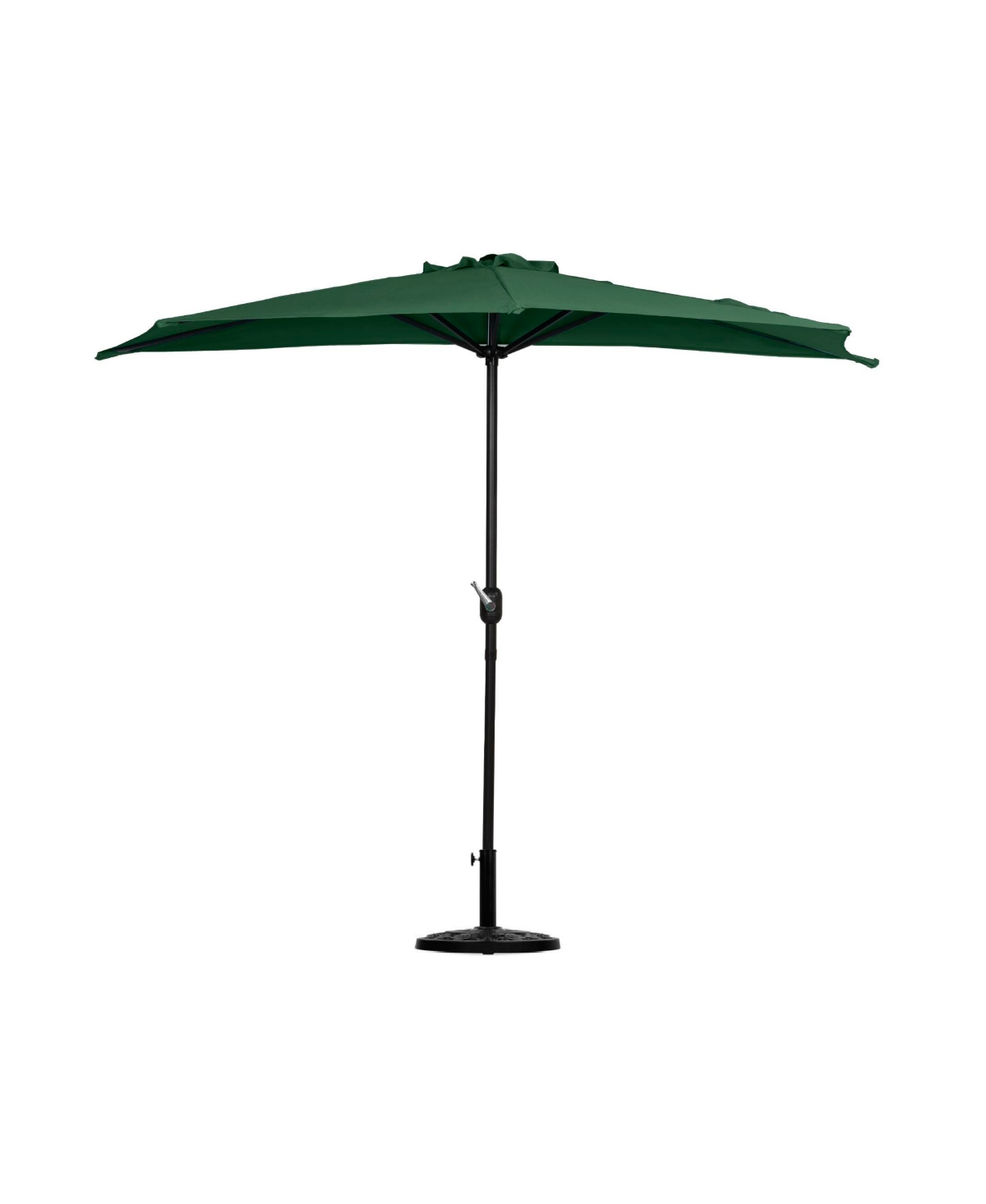 Click here for 9 Ft Outdoor Patio Half Market Umbrella with Half... prices