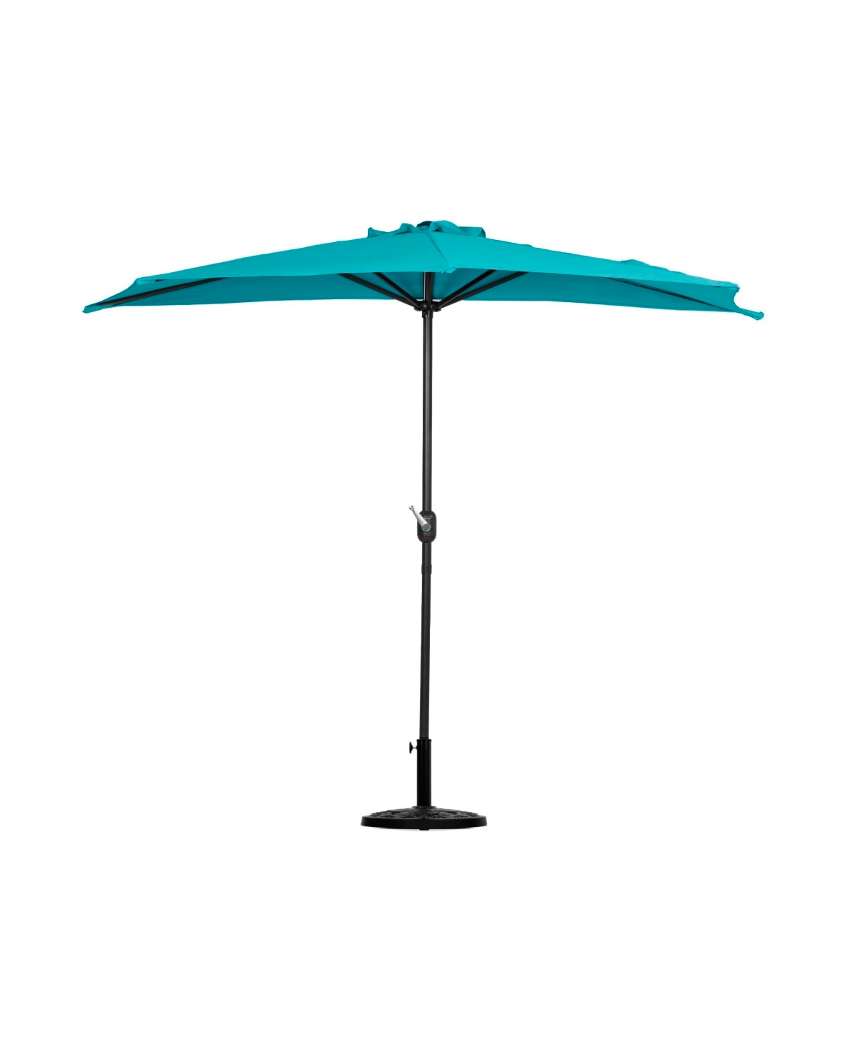 Click here for 9 Ft Outdoor Patio Half Market Umbrella with Half... prices