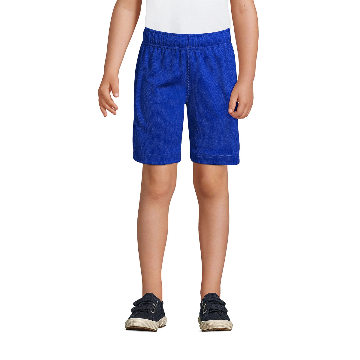 Click here for Lands End Boys School Uniform Mesh Gym Shorts - Co... prices