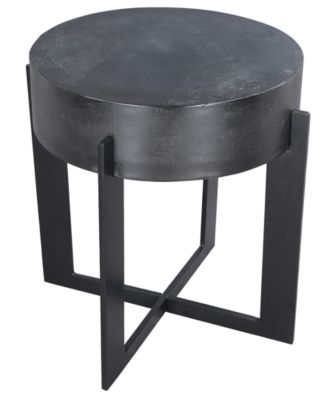 Freya Round Side Table - Macy's