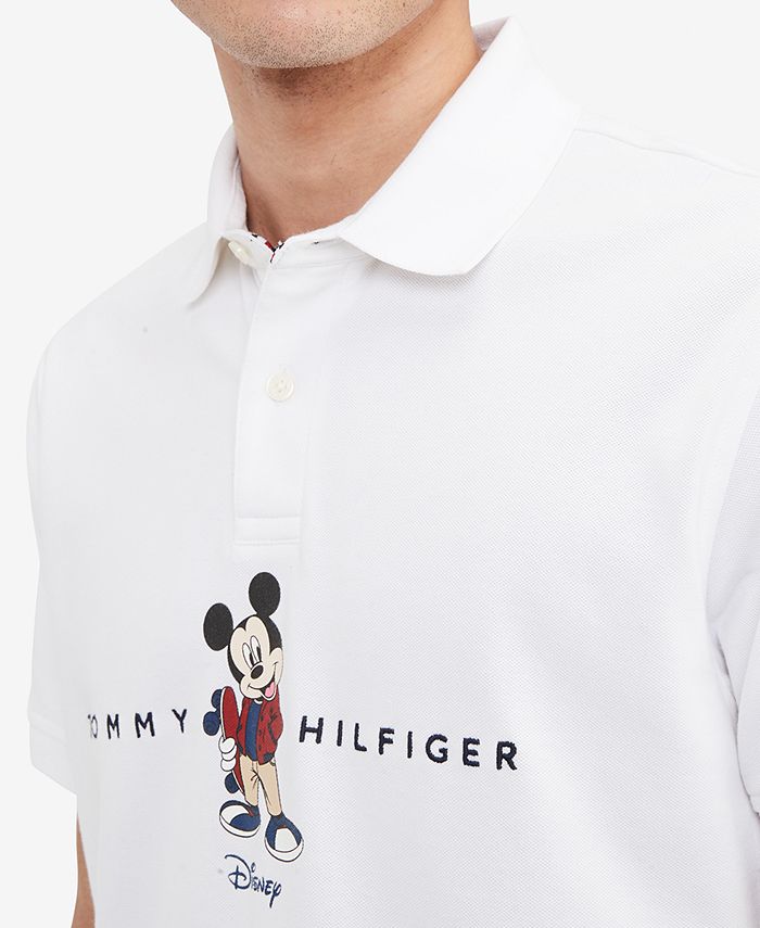 Tommy Hilfiger Disney x Men's Mickey Mouse Graphic Polo - Macy's