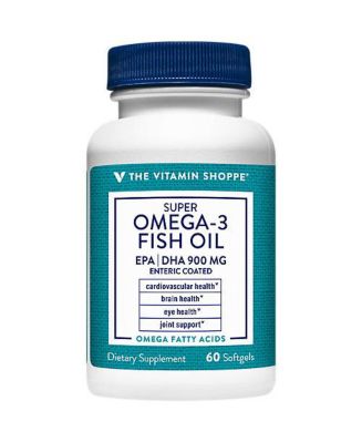 The Vitamin Shoppe Super Omega-3 Fish Oil - EPA/DHA - Supports ...