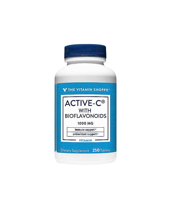 The Vitamin Shoppe Active-C with Bioflavonoids - Vitamin C for Immune ...
