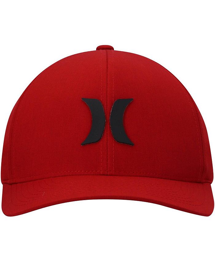 Hurley Men's Red Sonic H2O-Dri Phantom Flex Hat - Macy's