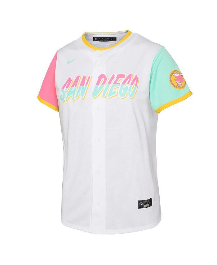 Nike Big Boys and Girls Yu Darvish White San Diego Padres City Connect Replica Player Jersey ...