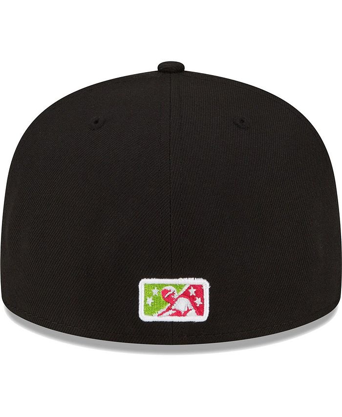 New Era Men's Black Modesto Nuts Copa De La Diversion 59FIFTY Fitted ...