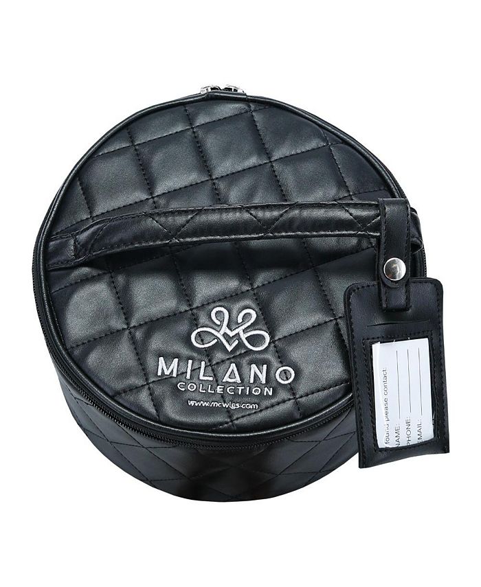 Milano Collection Milano Round Travel Case Black - Macy's
