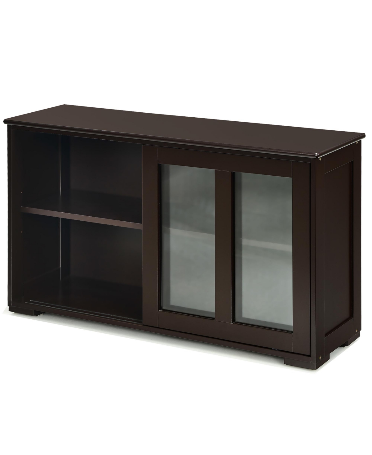 Click here for Storage Cabinet Sideboard Buffet Cupboard Glass Sl... prices