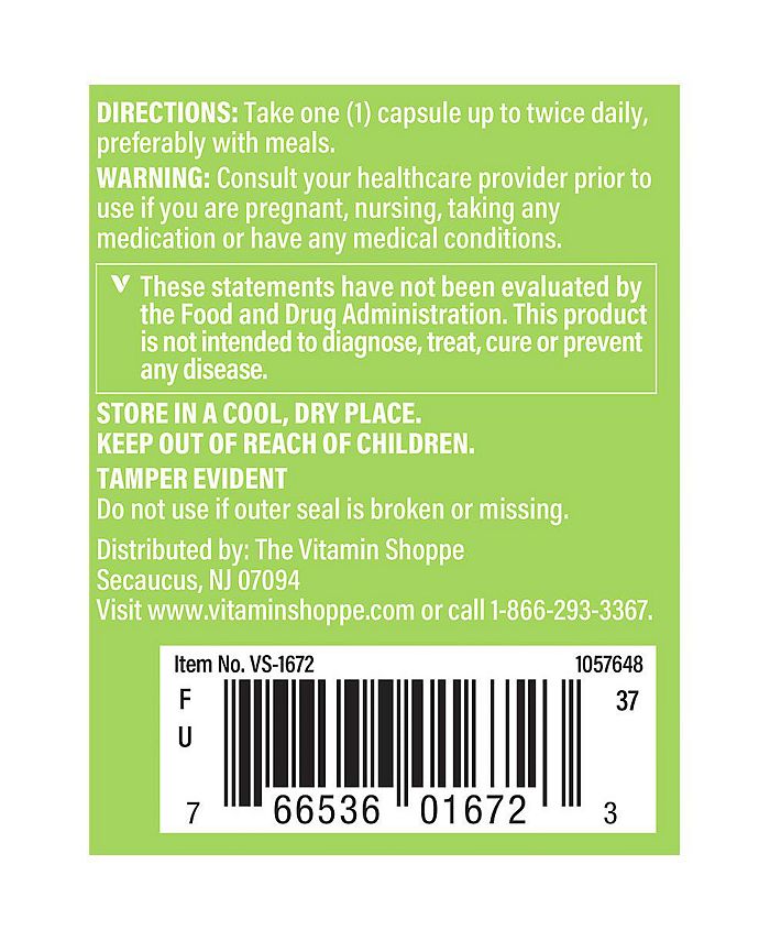 The Vitamin Shoppe Turmeric Extract - 300 MG - 95% Curcuminoids (100 ...