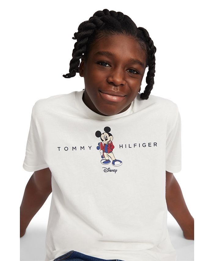Tommy Hilfiger Little Boys Disney Mickey Short Sleeve T-shirt & Reviews ...