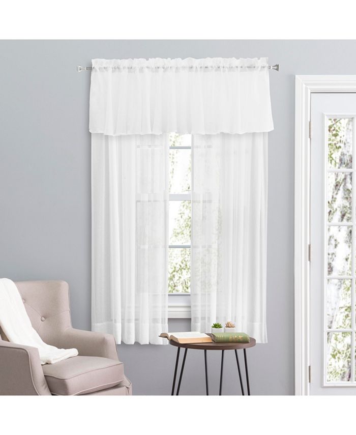 Ricardo Sea Glass Rod Pocket Panel 55"W x 72"L - Macy's