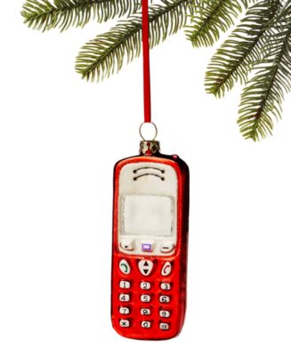 Holiday Lane Retro Holiday Retro Cellphone Ornament, Created for Macy's ...