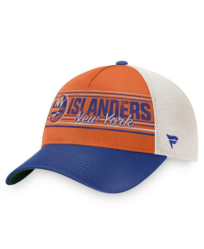 Fanatics Men's Orange, Royal New York Islanders True Classic Retro ...