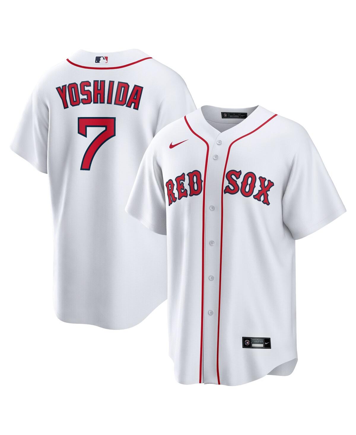 Click here for Mens Nike Masataka Yoshida White Boston Red Sox Ho... prices