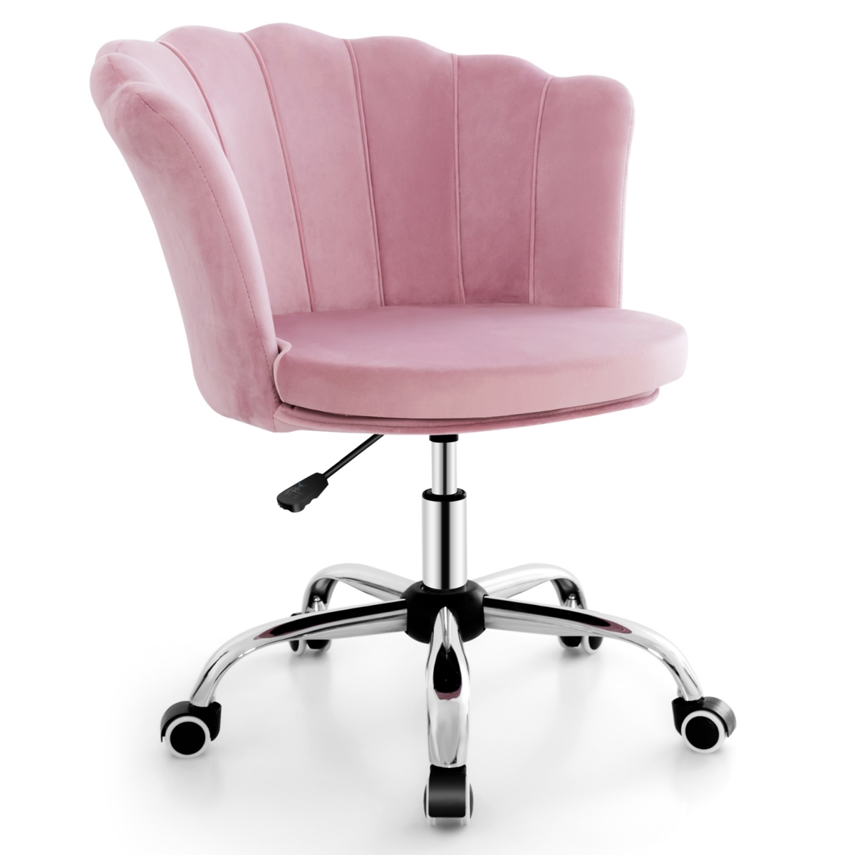 Click here for Velvet Petal Shell Office Chair Adjustable Swivel... prices