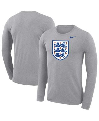 Nike Men's Heather Gray England National Team Primary Logo Legend ...