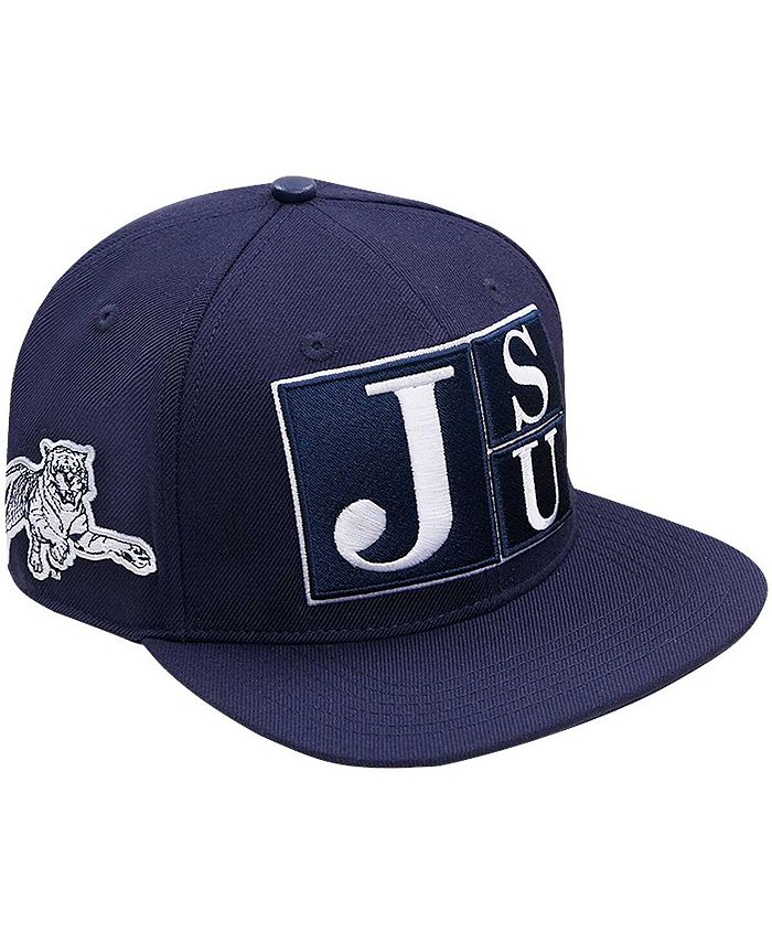 Pro Standard Men's Navy Jackson State Tigers Evergreen JSU Snapback Hat ...