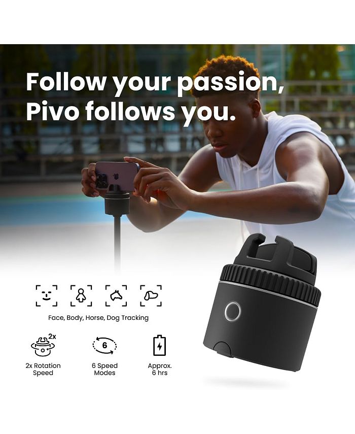 Pivo Pod - Auto Face Tracking Smartphone Holder, 6 Speed, Automatic ...