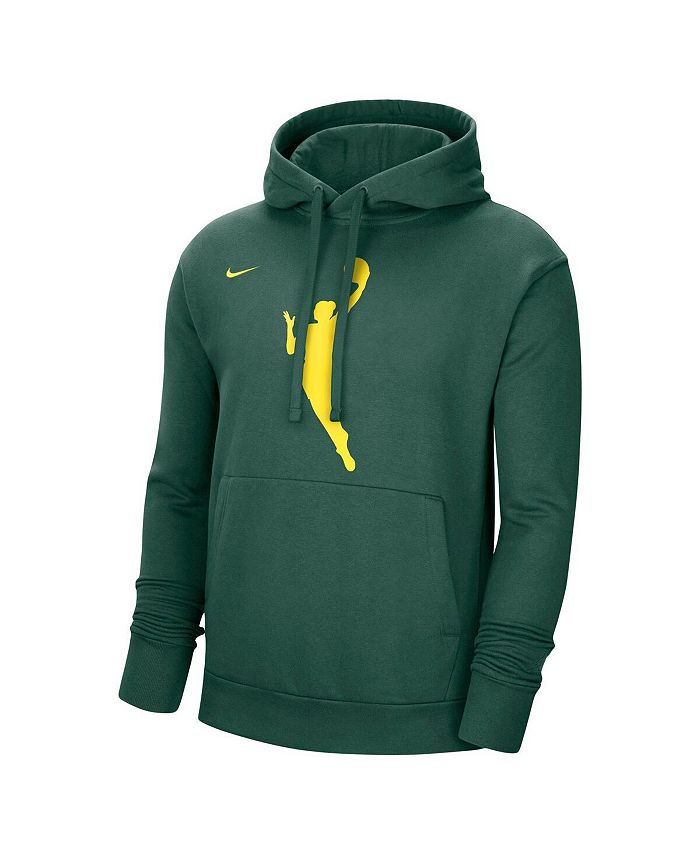 Nike Men's and Women's Hunter Green WNBA Logowoman Team 13 Pullover ...