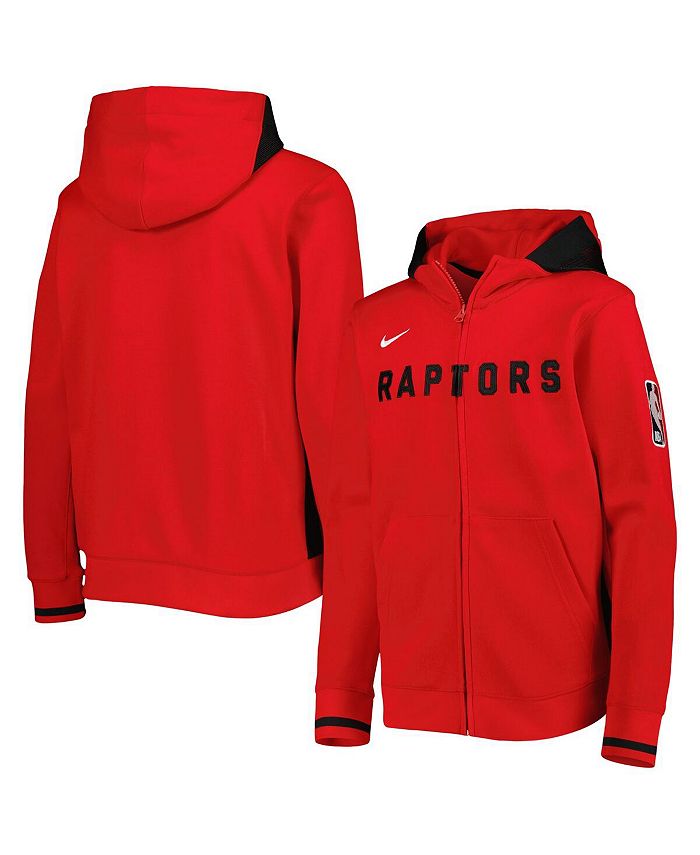 Nike Big Boys and Girls Red Toronto Raptors Courtside Showtime ...