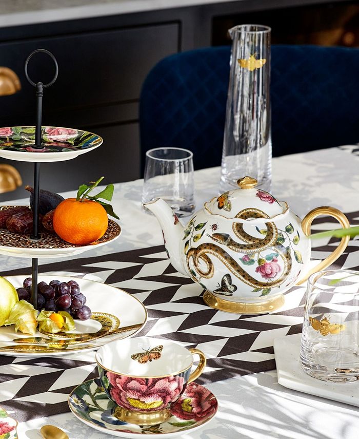 Spode Creatures of Curiosity Snake Teapot - Macy's