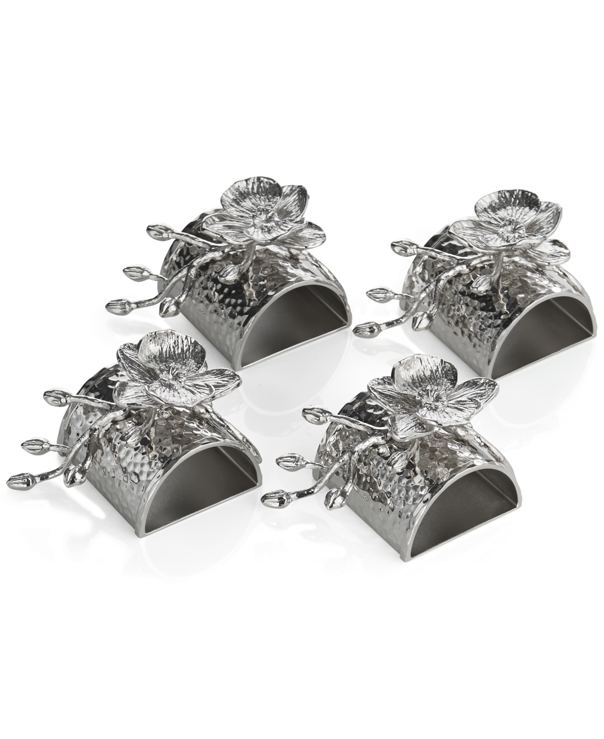 Click here for Michael Aram White Orchid Set of 4 Napkin Rings prices