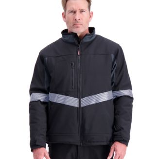 RefrigiWear Big & Tall Enhanced Visibility Insulated Softshell Jacket ...
