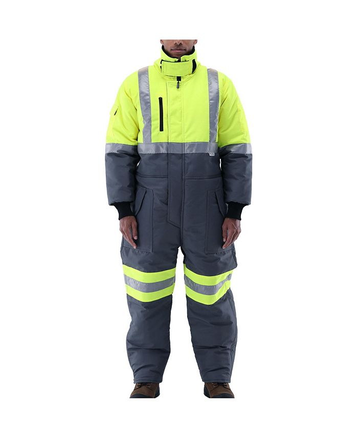 RefrigiWear Big & Tall HiVis Freezer Edge Insulated Coveralls - Macy's