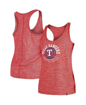 Women's New Era Red Texas Rangers Active Racerback Tank Top - Macy's