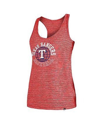 New Era Women's Red Texas Rangers Active Racerback Tank Top - Macy's