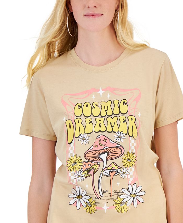 Rebellious One Juniors' Cosmic Dreamer Short-Sleeve T-Shirt - Macy's