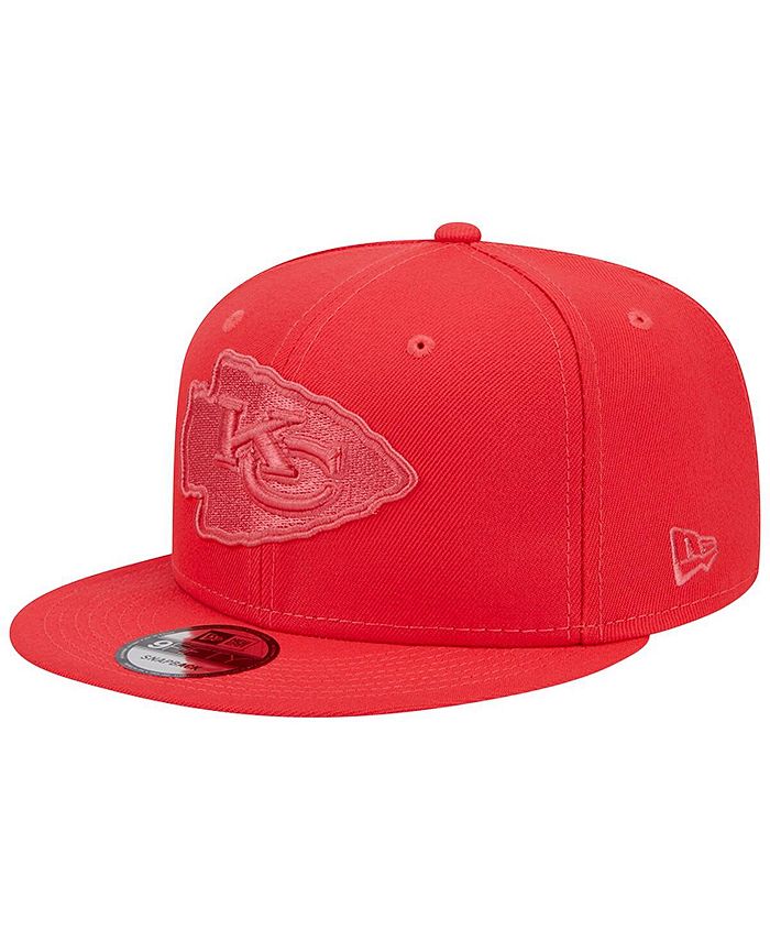 New Era Men's Red Kansas City Chiefs Color Pack Brights 9FIFTY Snapback ...